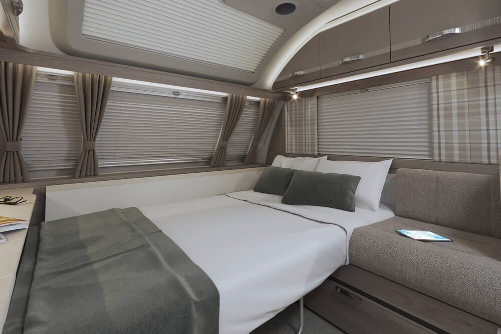 The Challenger Grande touring caravan oozes style and space