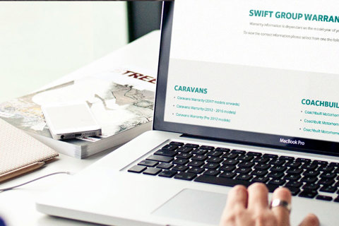 Own a Swift caravan or motorhome? Everything you need is here