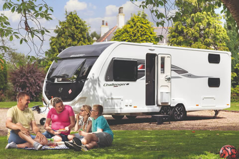 Award-winning Swift caravans, motorhomes and campervans
