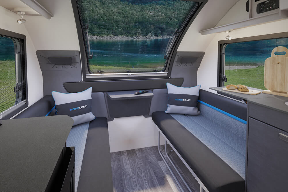 Swift Basecamp caravan is the perfect single axle camping vehicle